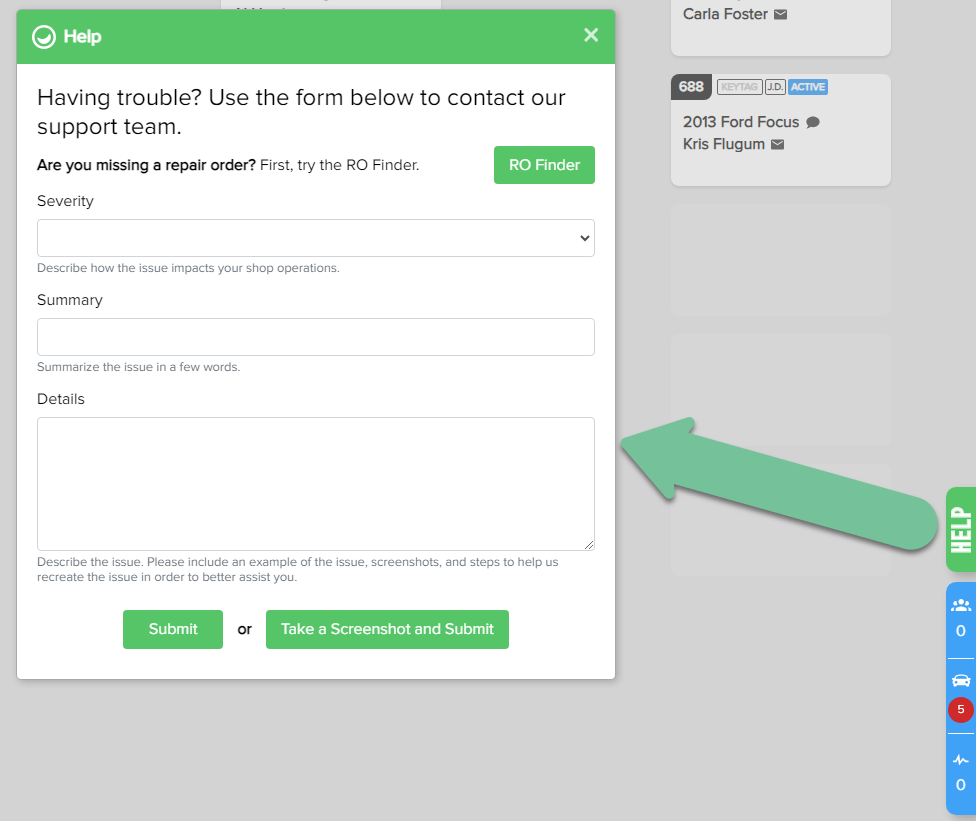 AutoVitals Basic Training 2 - Organizing the Today’s Vehicle Page ...